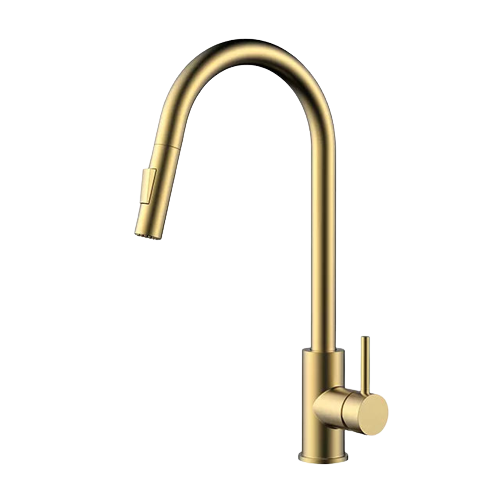 Straight Curve Pull-Out Kitchen Faucet – Galimbathfixtures